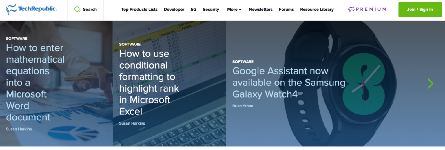 The Top Technology Publications And Blogs To Read - Relevance